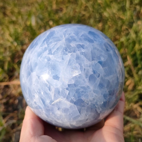 Blue Crystal Ball - Etsy