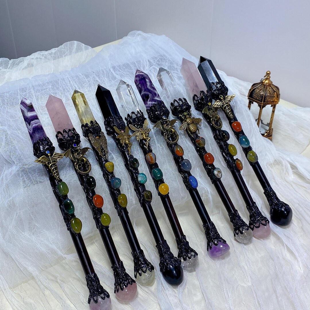 10.4 Natural Quartz Crystal Scepter,crystal Magic Scepter,quartz ...