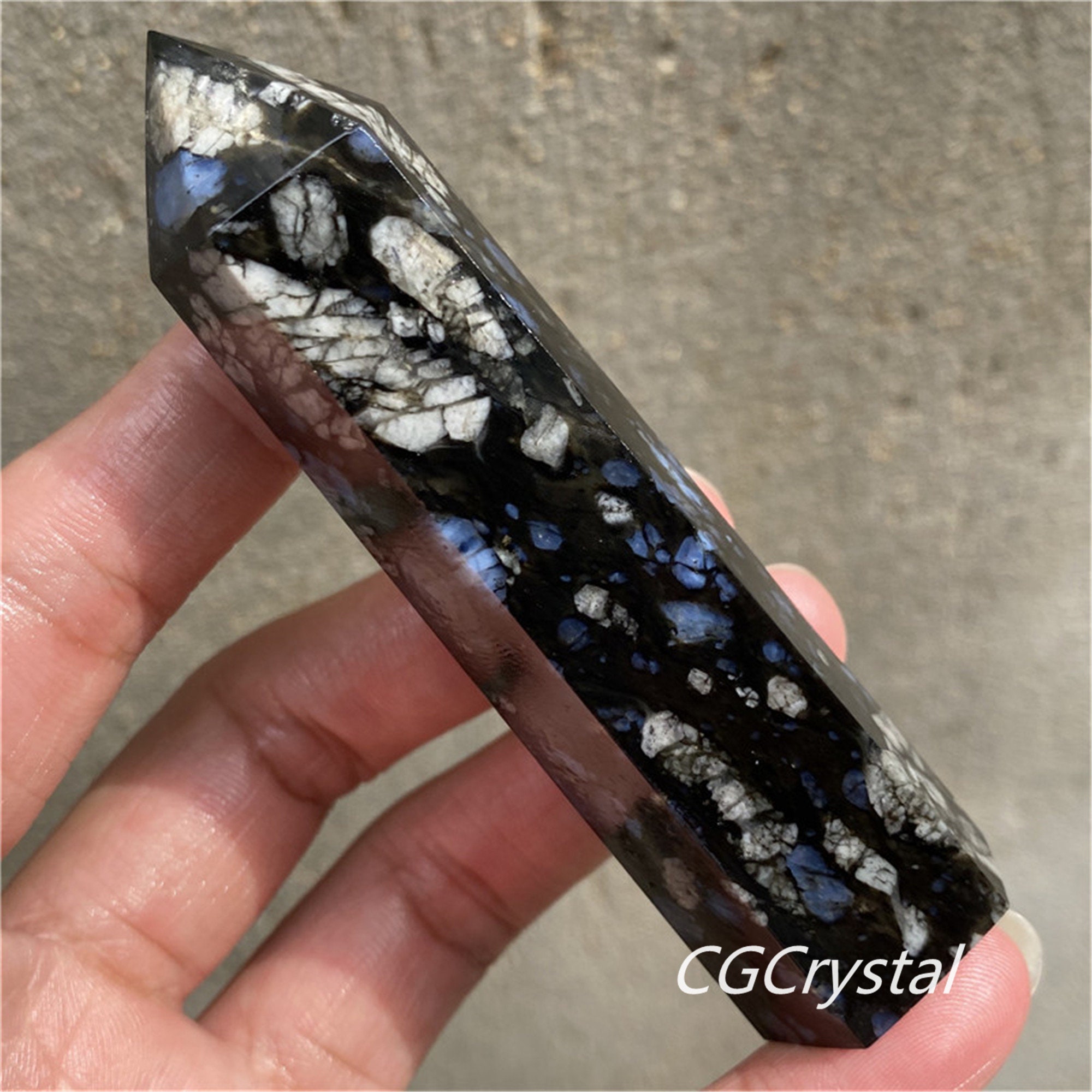 70g Natural llanite Quartz Crystal Obelisk Home Decoration | Etsy