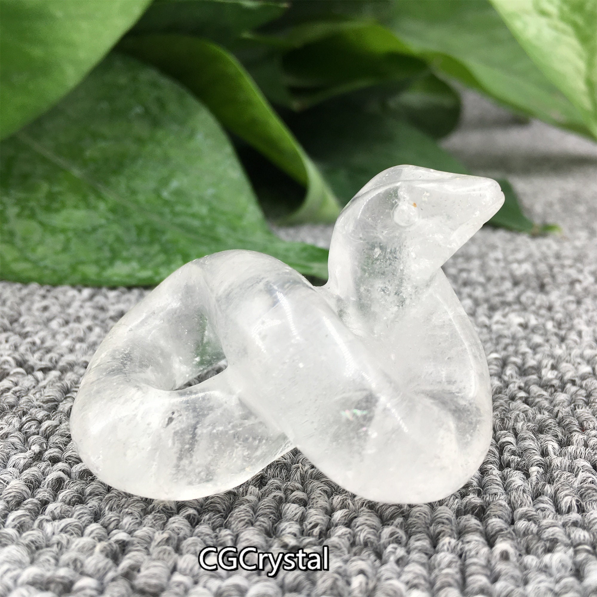 1pc Natural Clear Quartz Crystal Snakequartz Crystal Snake - Etsy UK