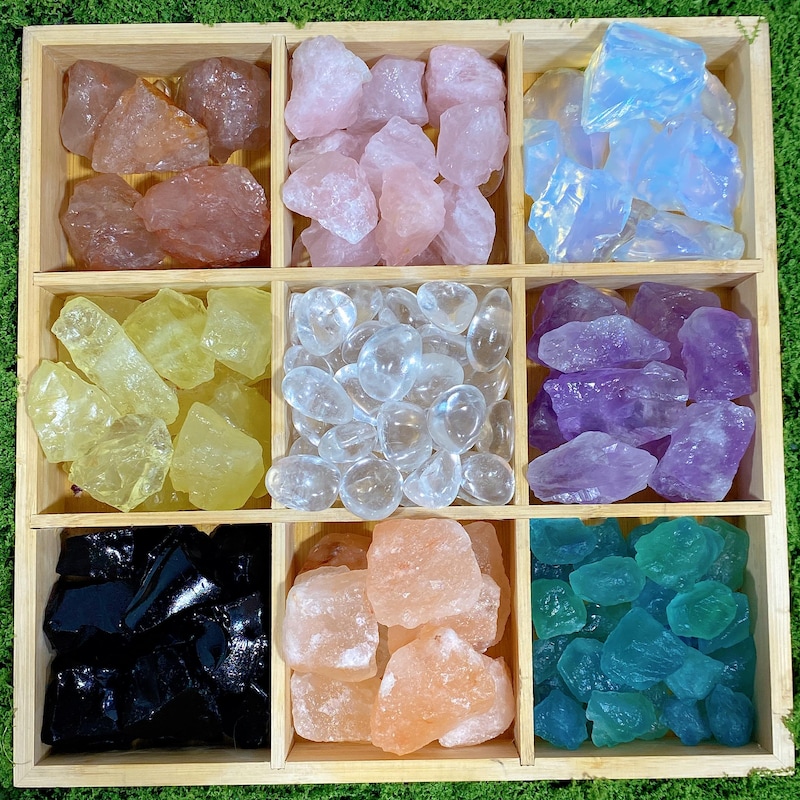 Raw Gemstones - Etsy