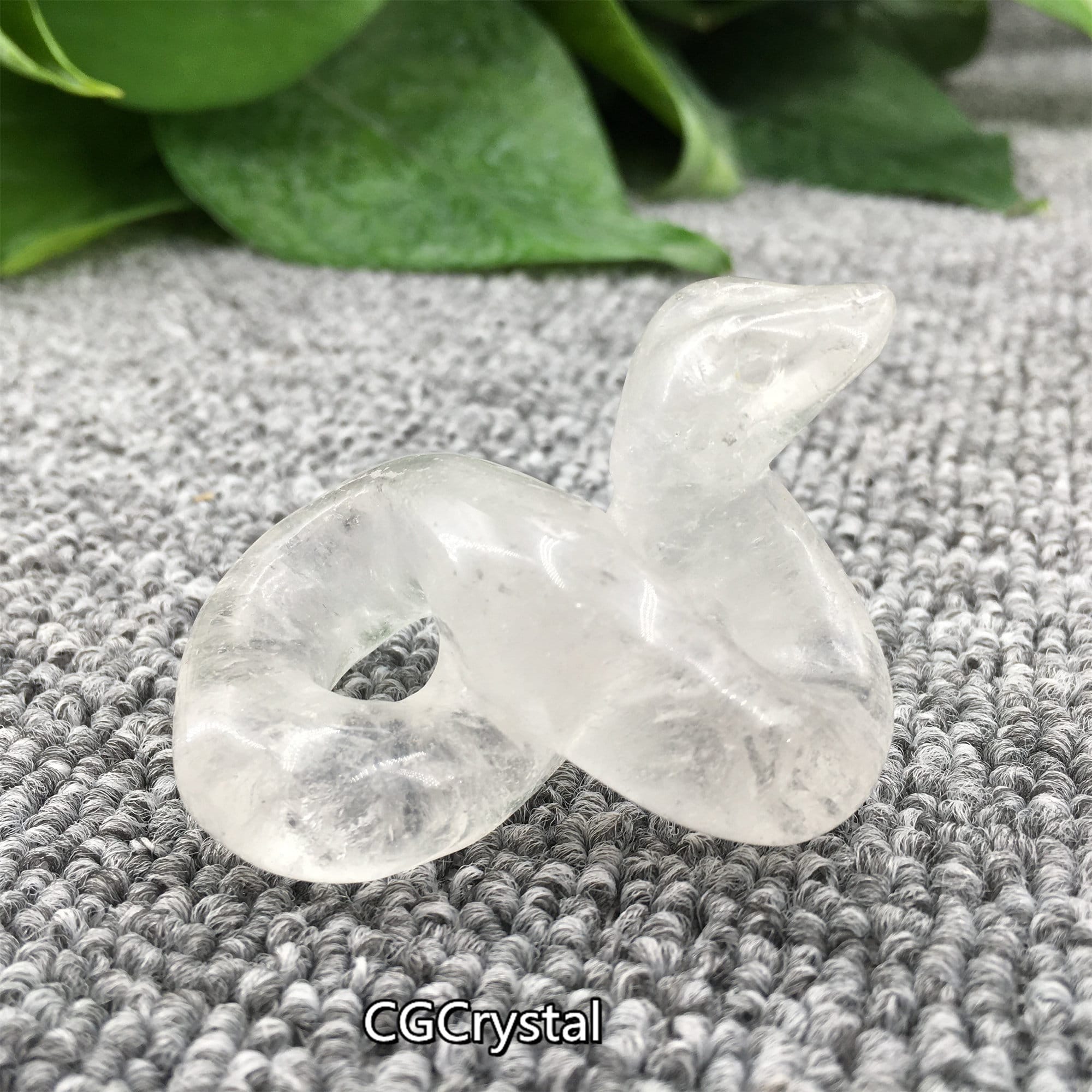 1pc Natural clear quartz crystal snakequartz crystal snake | Etsy