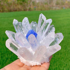 320-450g Natural Clear Quartz Crystal Cluster,crystal Vug,collection ...