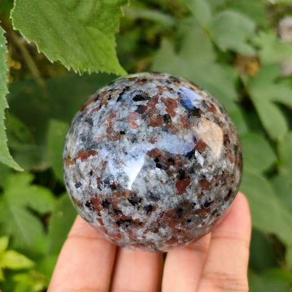 Rocks & Geodes Natural Yooperlite Sphere Genuine Yooperlite Crystal ...