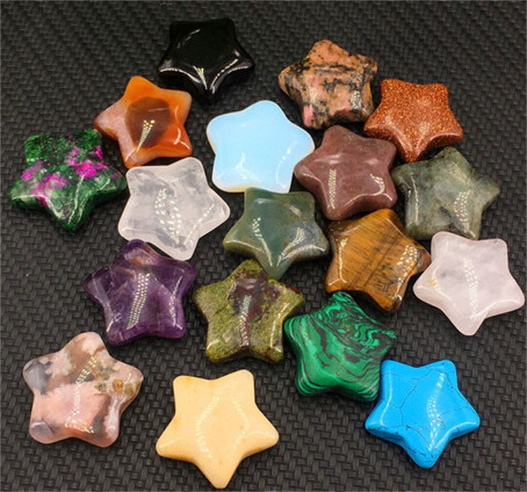 Natural Mix Quartz Crystal Star,quartz Crystal Star,mini Star,reiki ...