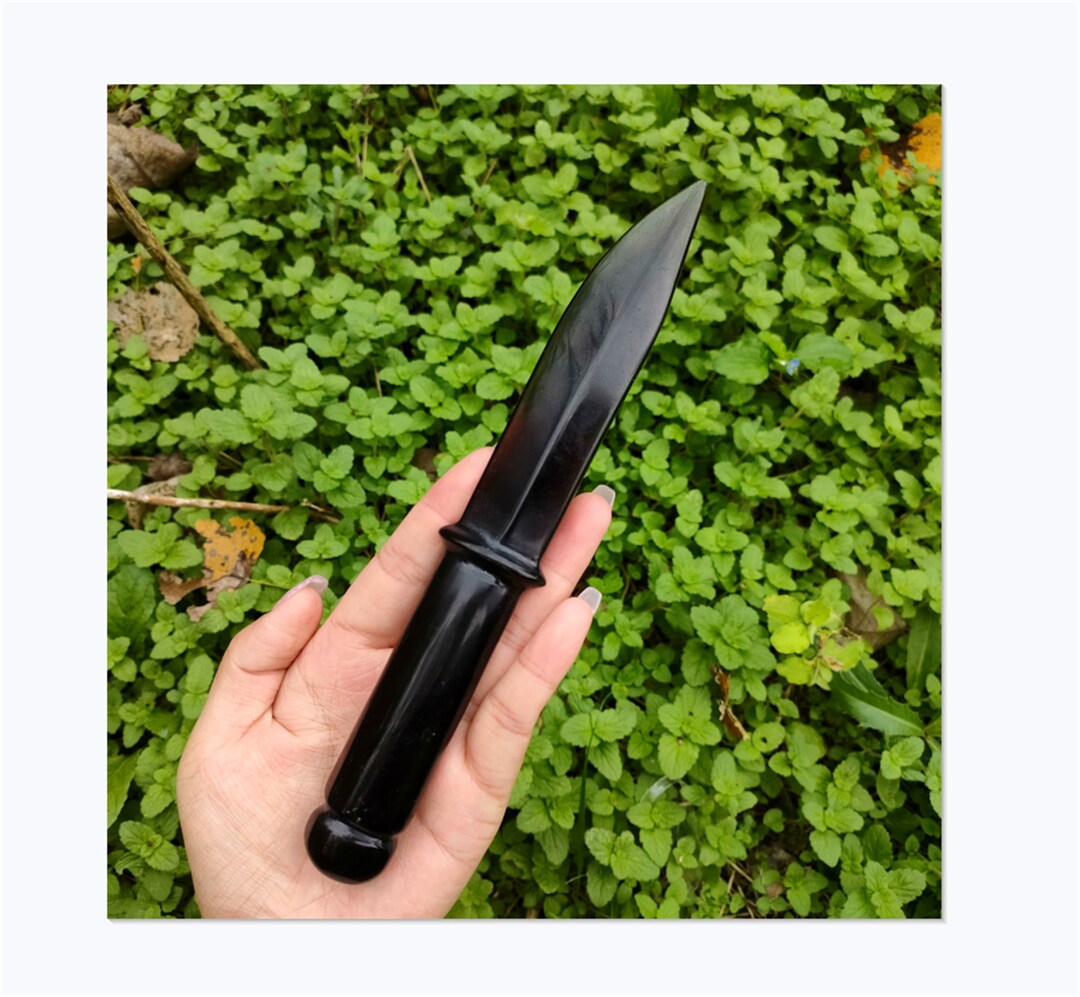 1pc Natural Obsidian Dagger,quartz Dagger,crystal Dagger,crystal ...