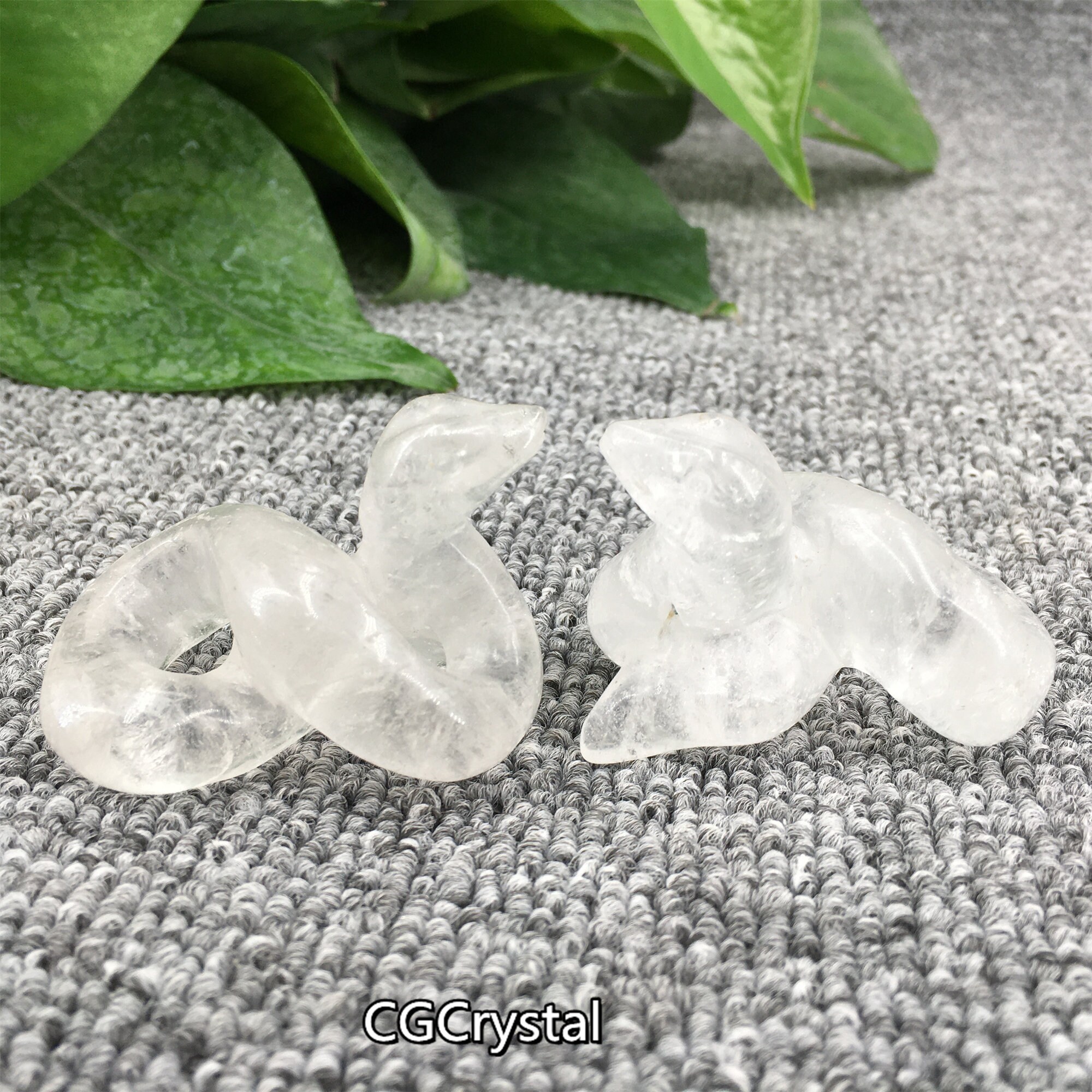 1pc Natural clear quartz crystal snakequartz crystal snake | Etsy