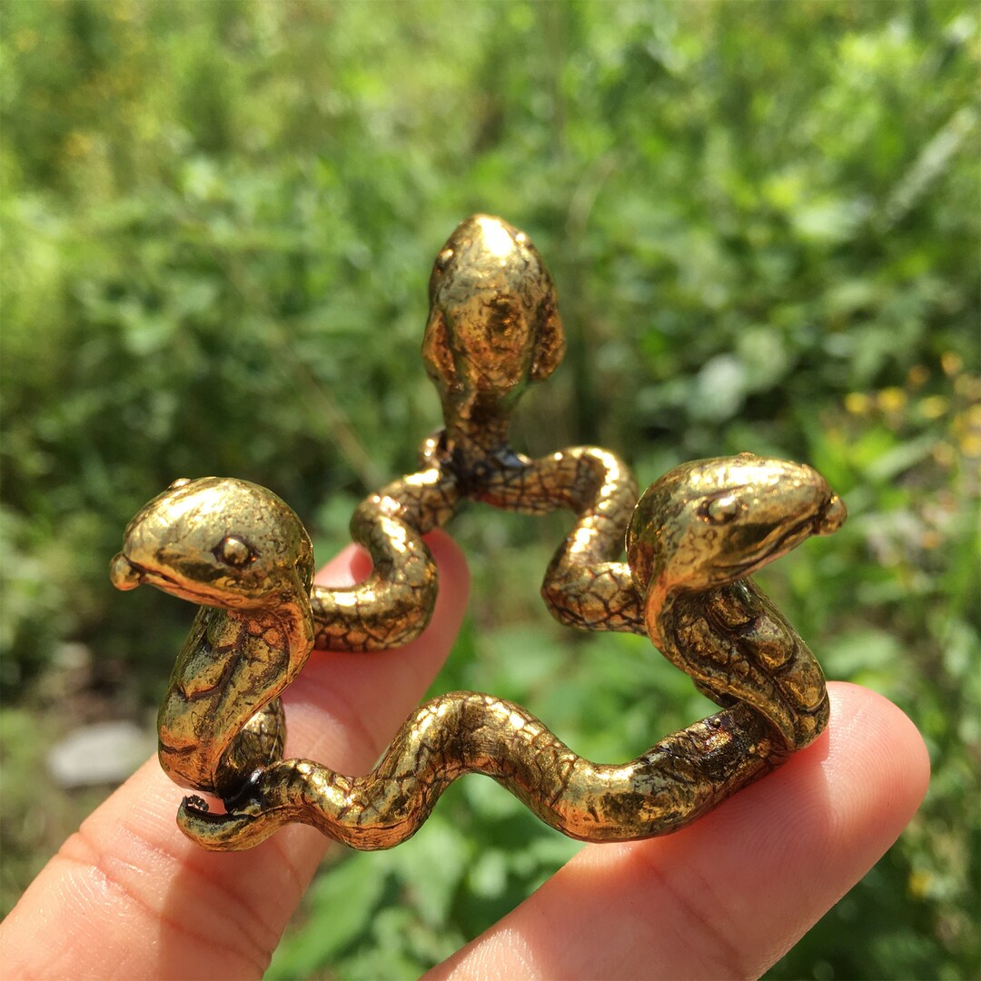 Snake Sphere Holder,quartz Crystal Ball Base,zinc Alloy Snake Dase ...