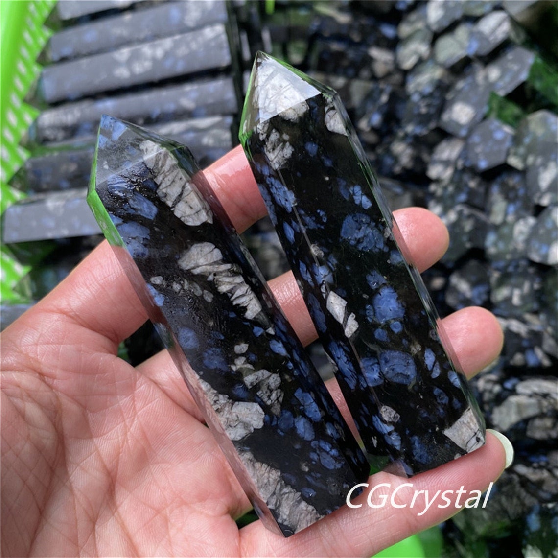 70g Natural llanite Quartz Crystal Obelisk Home Decoration | Etsy