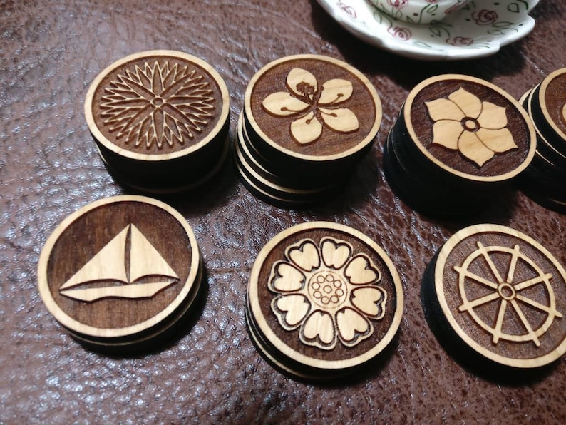 Pai Sho Tiles Avatar Full Set Etsy