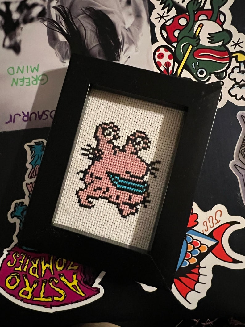 Aah! Real Monsters Krum Stitch - Etsy