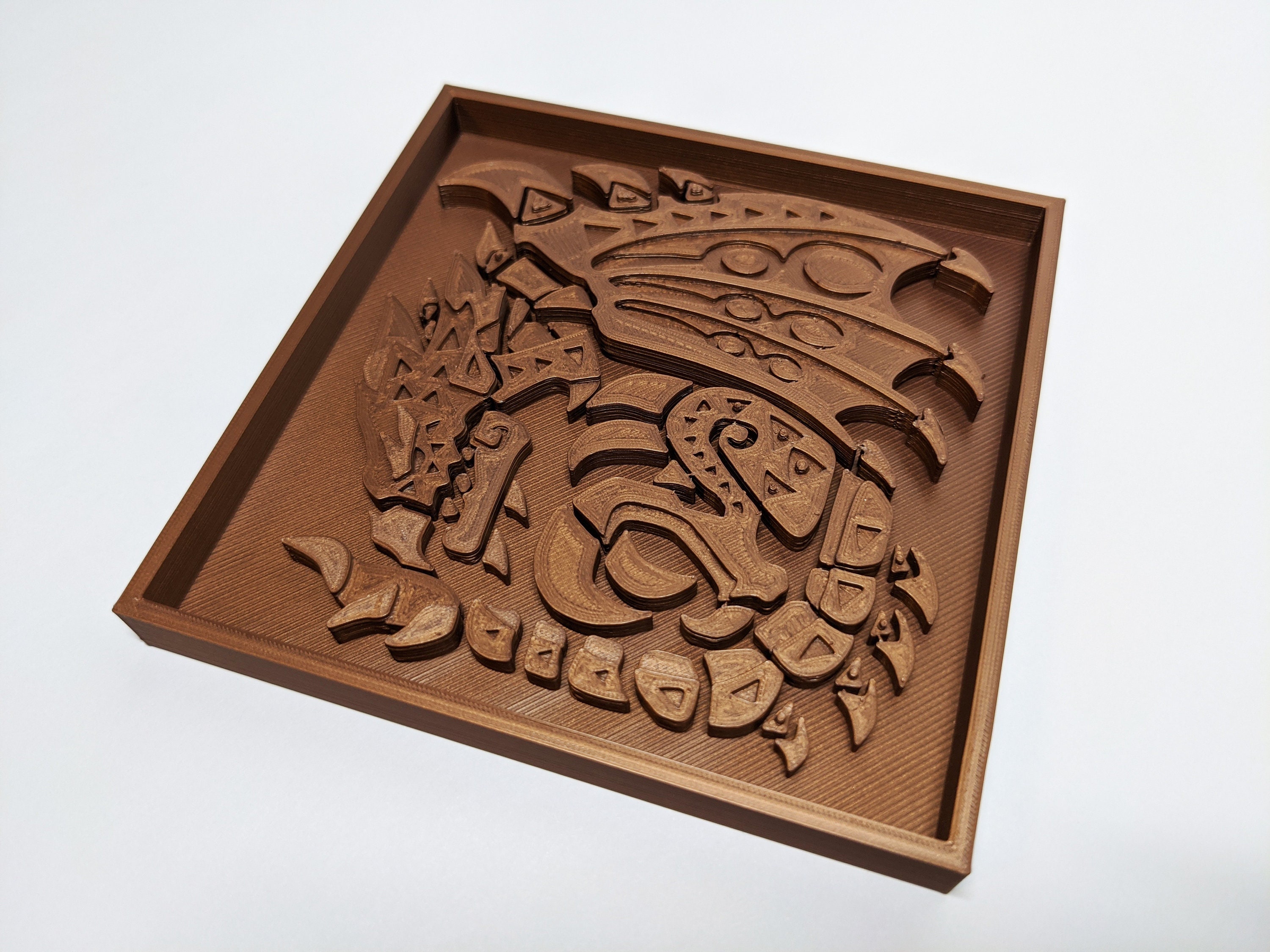 Monster Hunter Tile Rathalos 3D Printable Model File - Etsy
