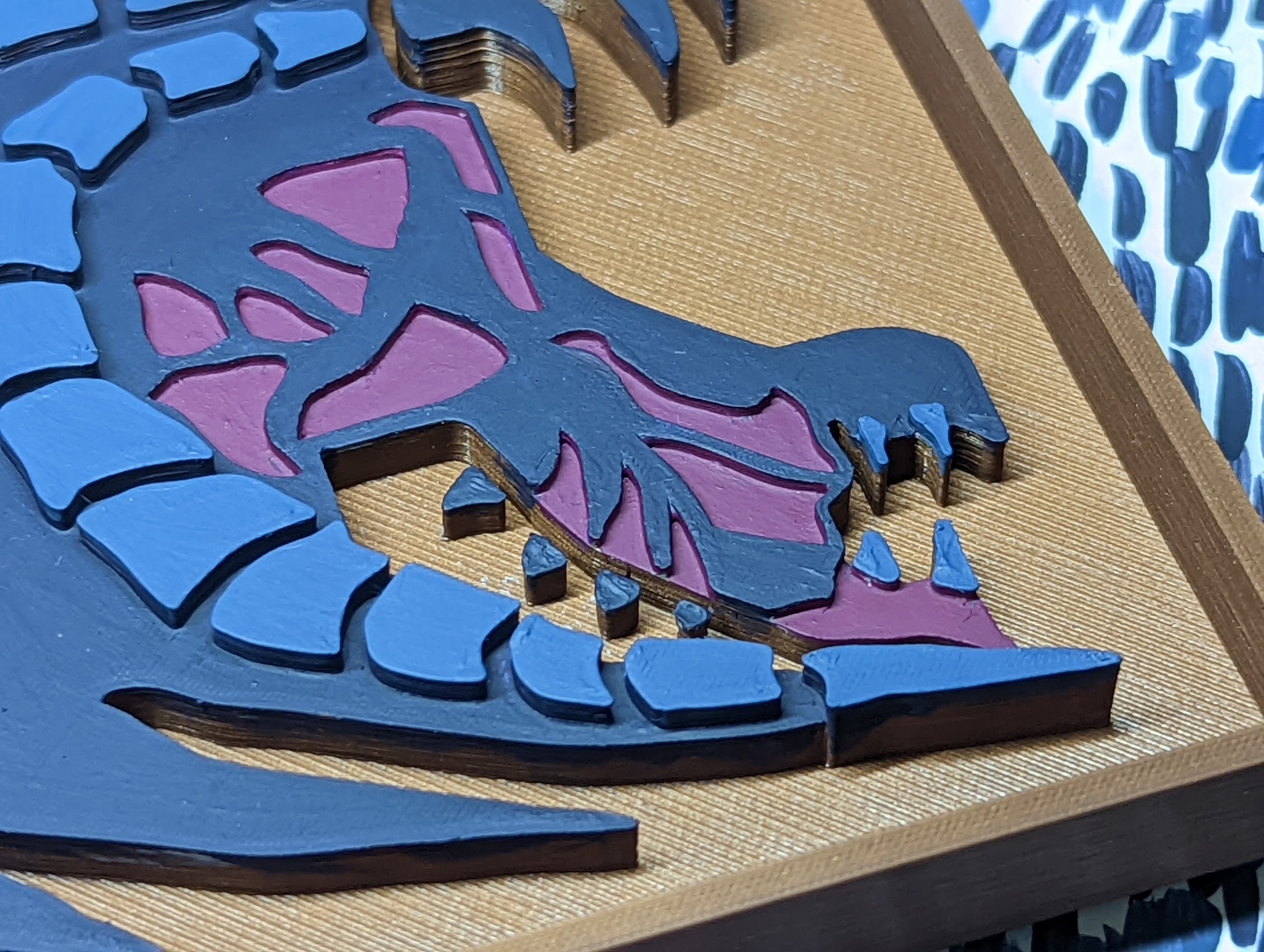 Monster Hunter Tile - Gore Magala - 3D Printable Model File - Etsy