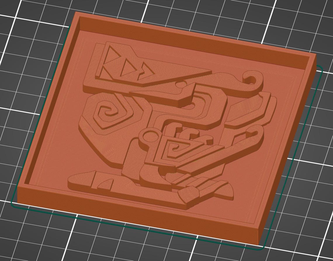 Monster Hunter Tile - Qurupeco - 3D Printable Model File ...