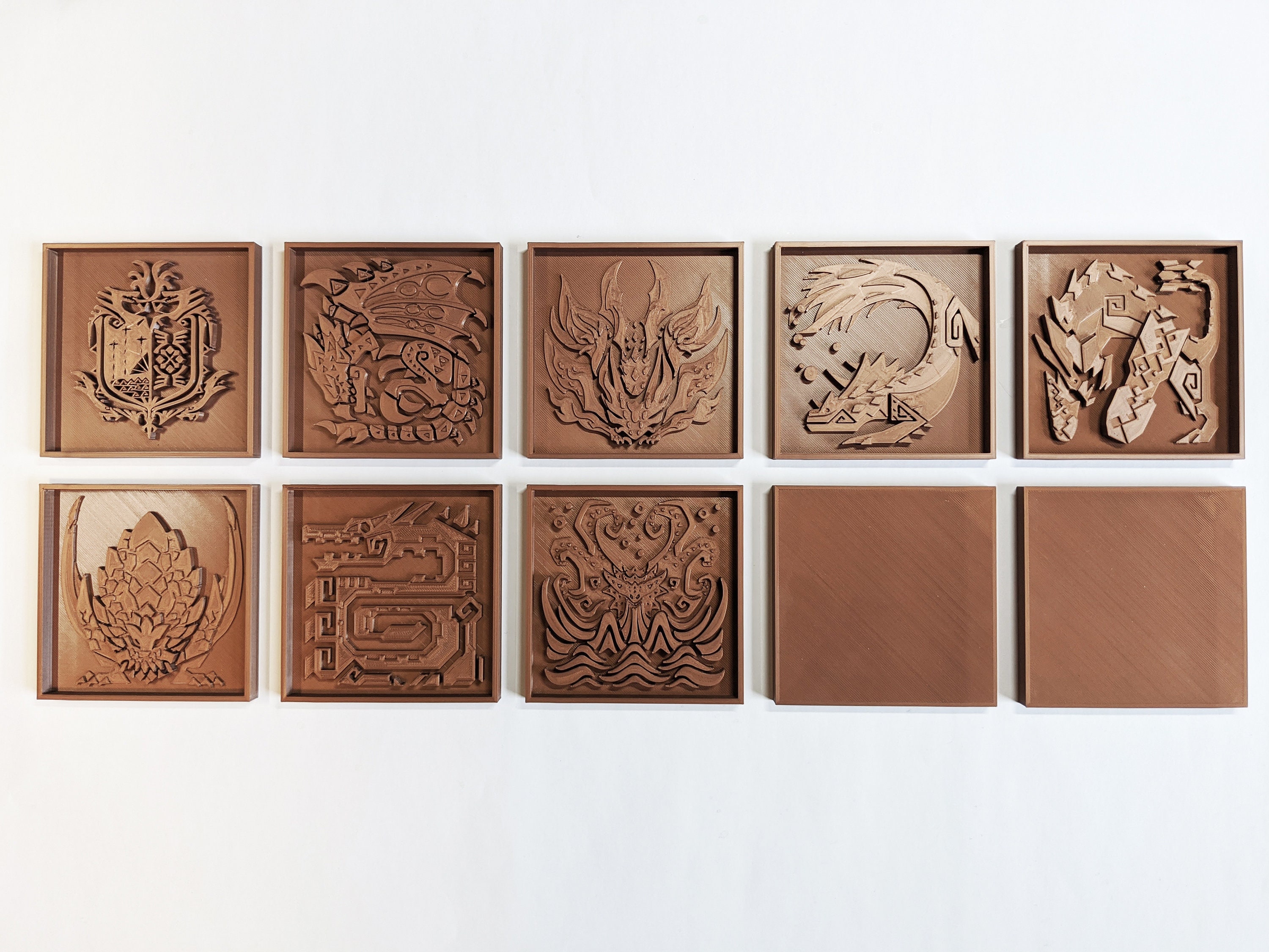 Monster Hunter Tile - Zinogre - 3D Printable Model File - Etsy