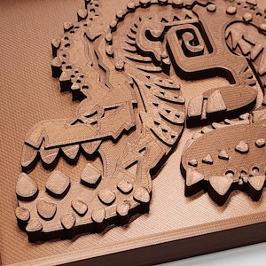 Monster Hunter Tile - Deviljho - 3D Printable Model File - Etsy