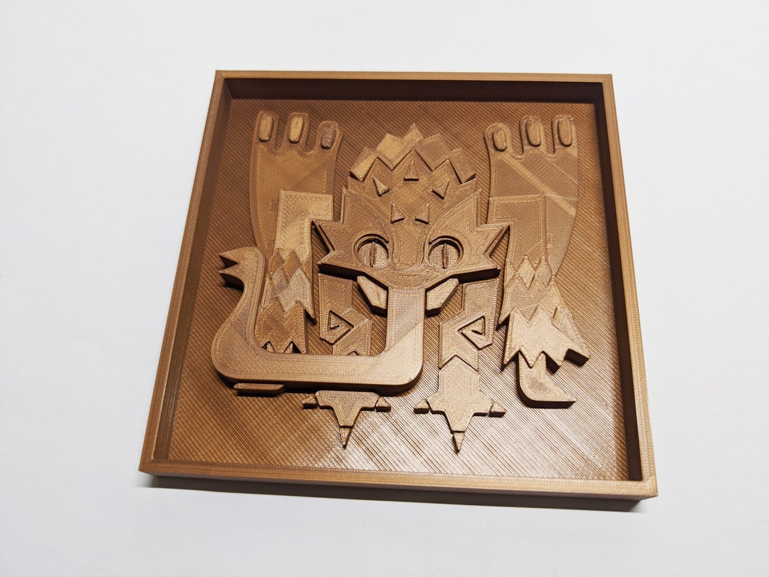 Monster Hunter Tile - Pukei-pukei- DIY Painting Project - Etsy