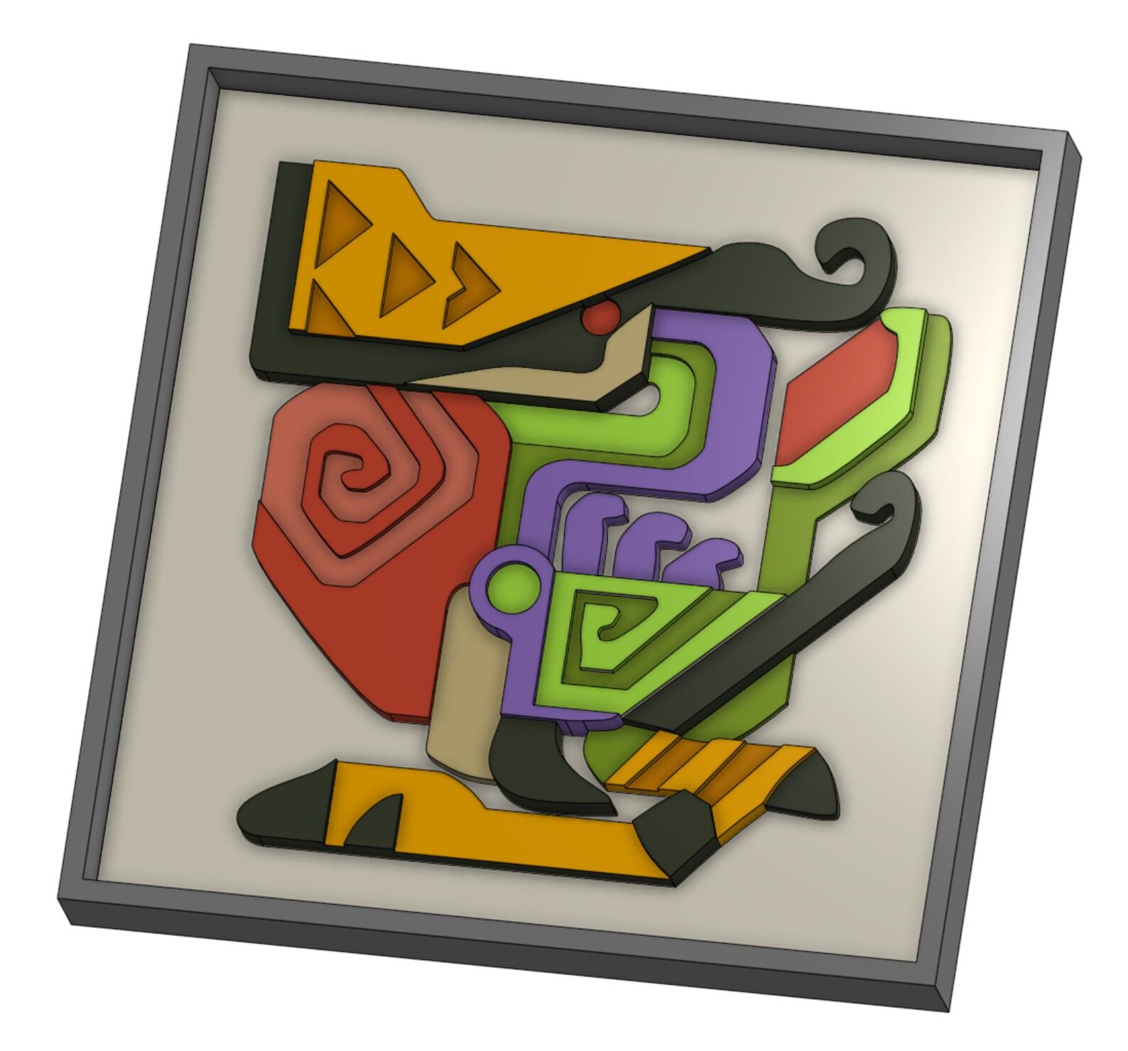 Monster Hunter Tile - Qurupeco - 3D Printable Model File ...