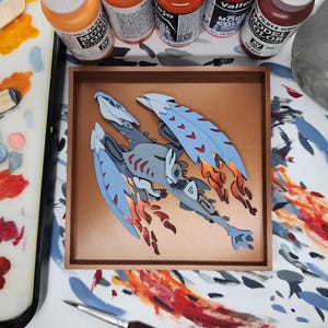 Monster Hunter Tile - Valstrax - 3D Printable Model File - Etsy