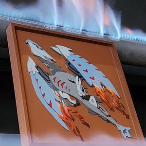 Monster Hunter Tile - Valstrax - 3D Printable Model File - Etsy