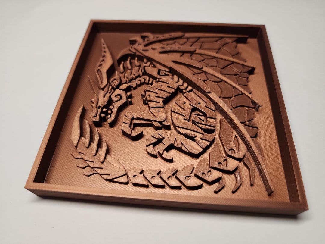Monster Hunter Tile - Safi'jiiva - DIY Painting Project - Etsy