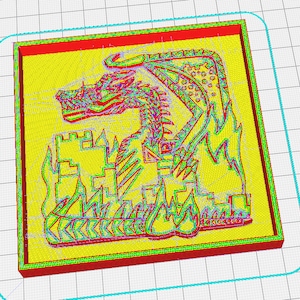 Monster Hunter Tile - Fatalis - 3D Printable Model File - Etsy