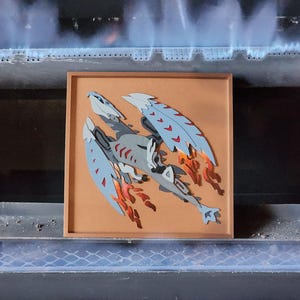 Monster Hunter Tile - Valstrax - 3D Printable Model File - Etsy