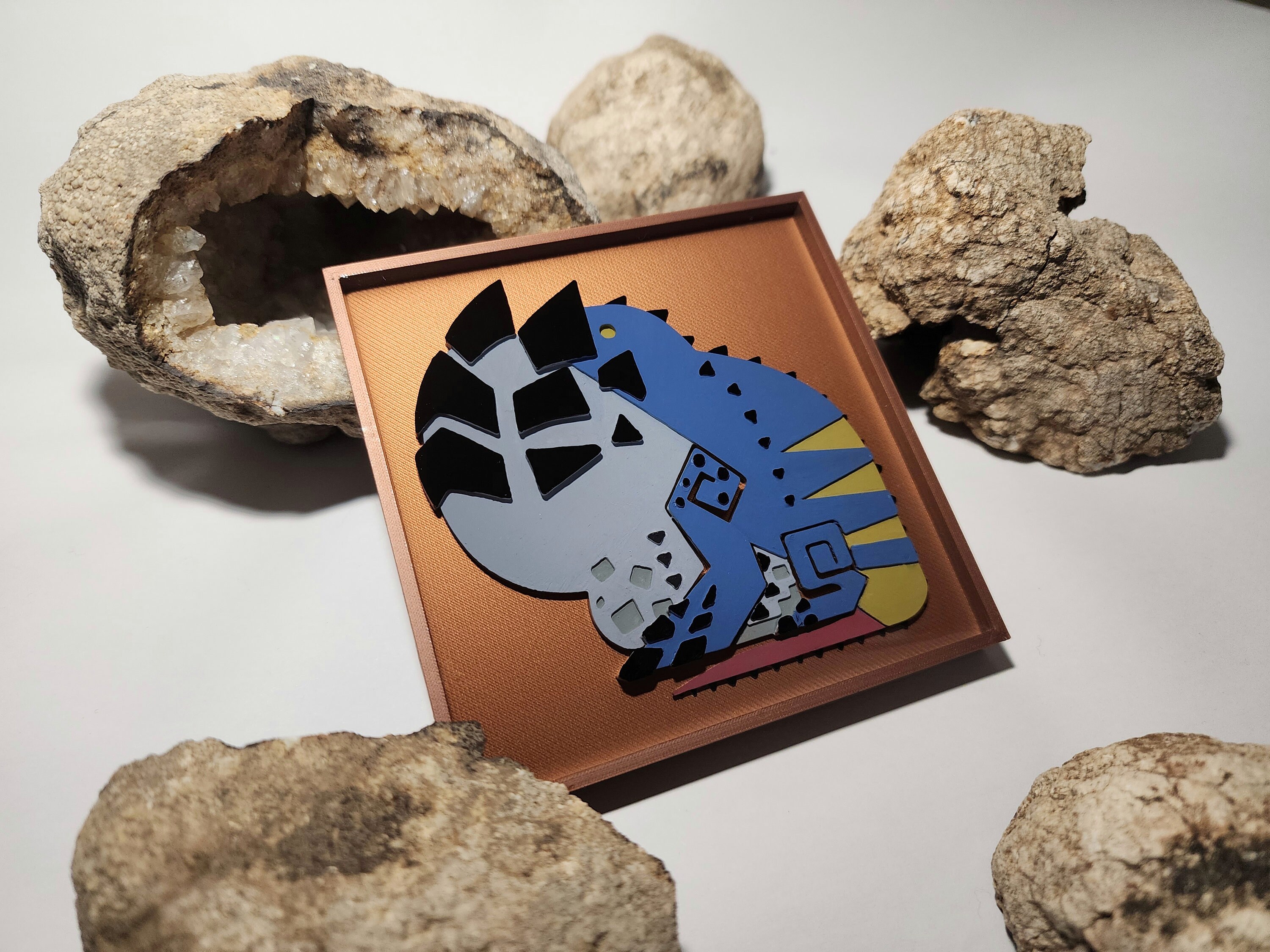 Monster Hunter Tile - Dodogama - DIY Painting Project - Etsy