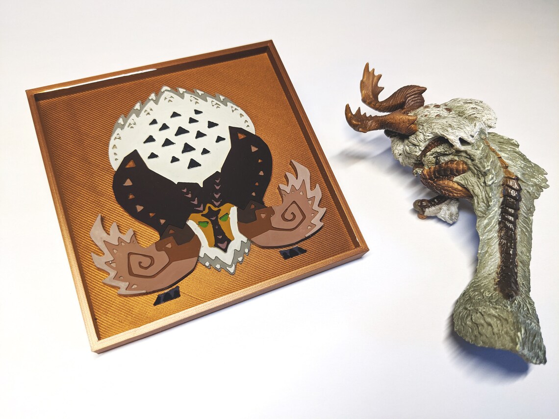 Monster Hunter Tile - Banbaro - 3D Printable Model File - Etsy