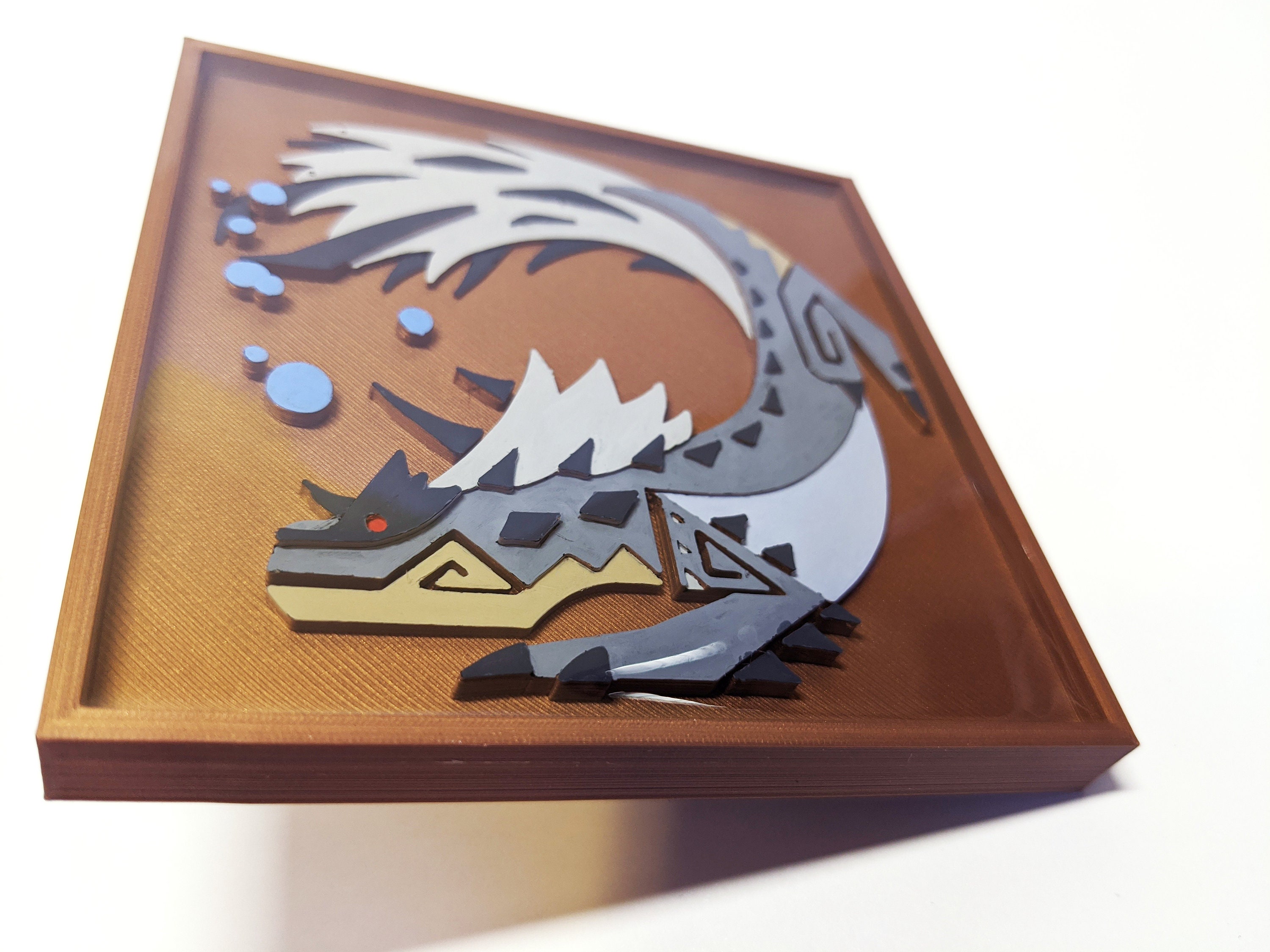 Monster Hunter Tile - Tobi-kadachi - 3D Printable Model File - Etsy
