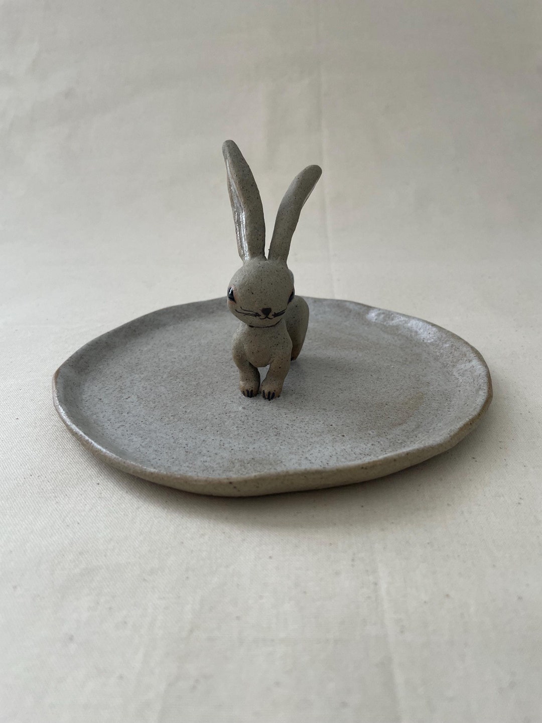 Rabbit Dish - Ceramic - Etsy