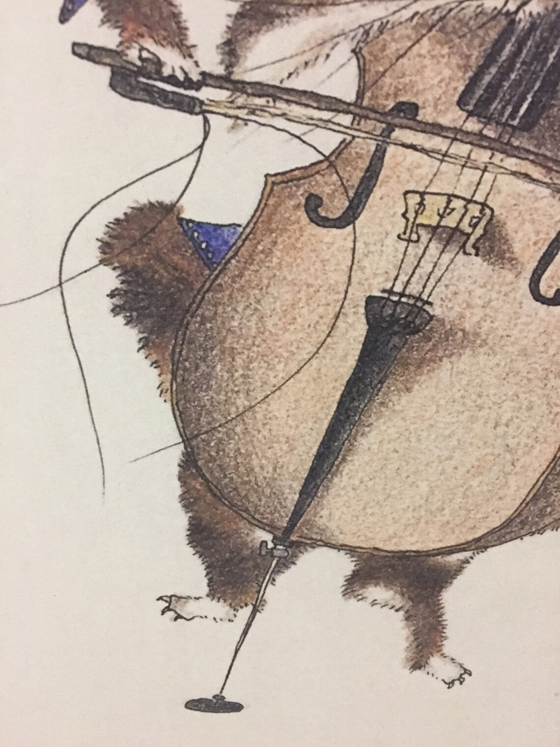 Art Print - Cello Cat - Etsy
