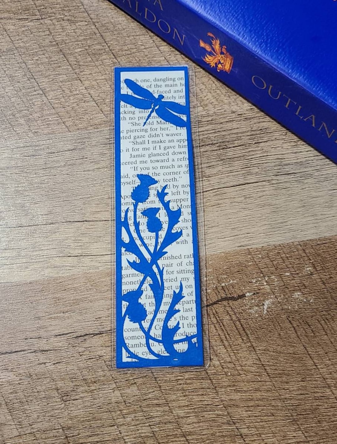 Outlander Book Page Bookmark - Etsy