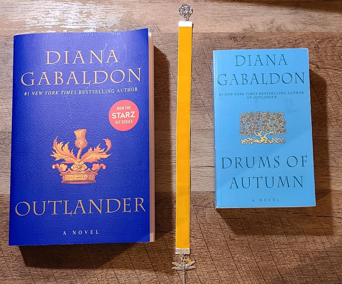 Outlander Velvet Ribbon Bookmark Series | Etsy