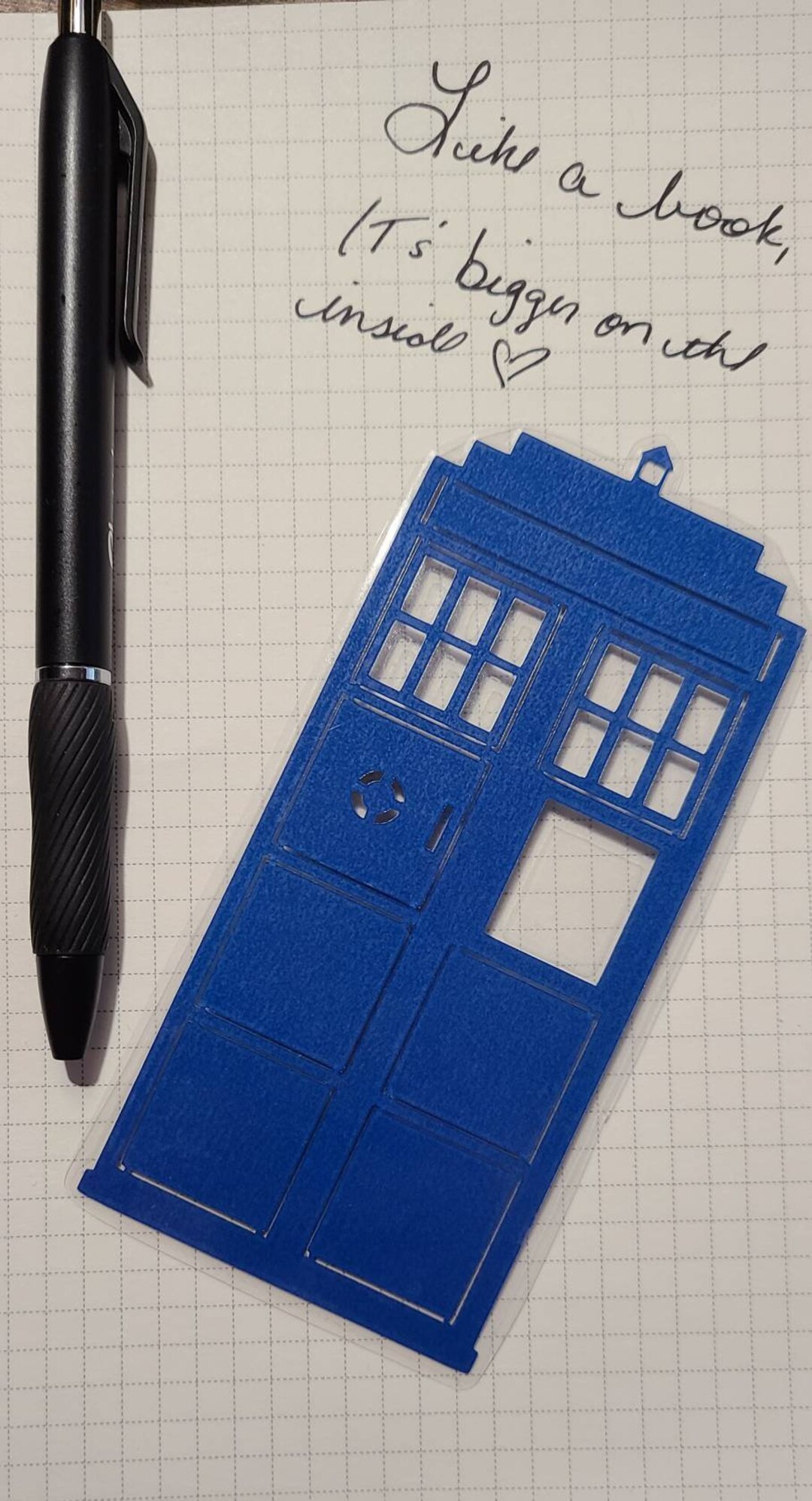 Tardis Bookmark | Dr. Who - Etsy