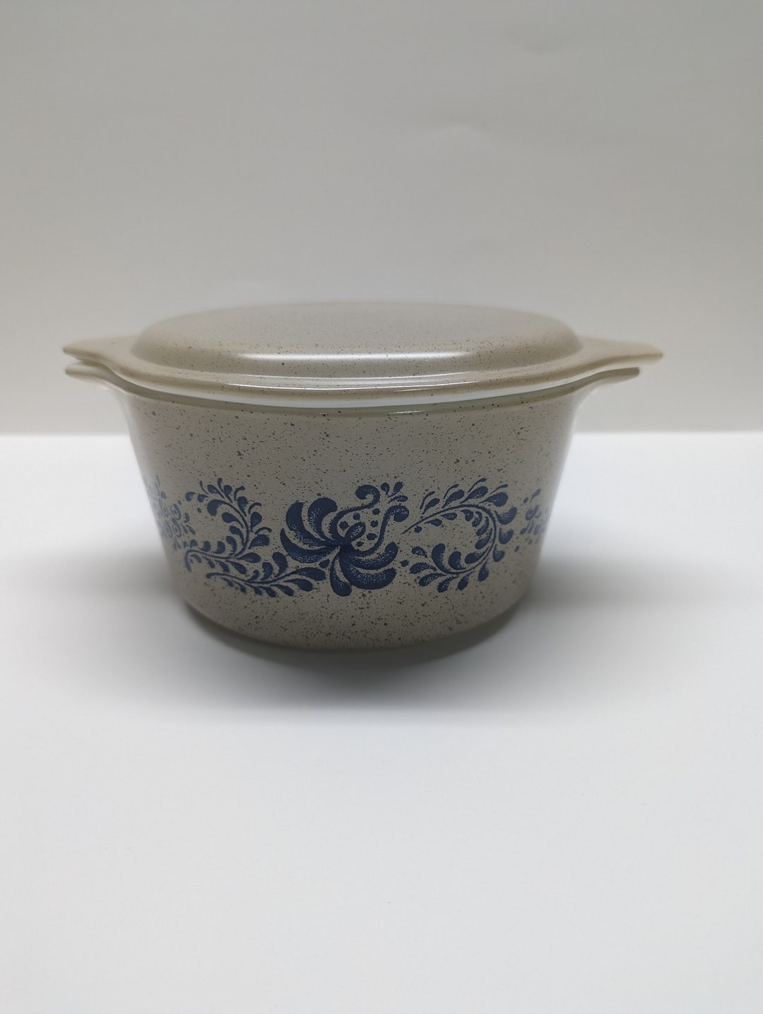 Pyrex 473 1 Quart Round Cinderella Casserole With Lid, Homestead ...