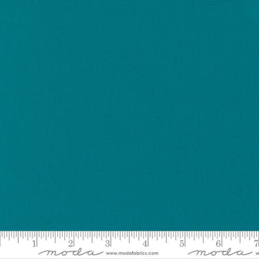 Moda Fabric - Bella Solids - Lagoon - Etsy