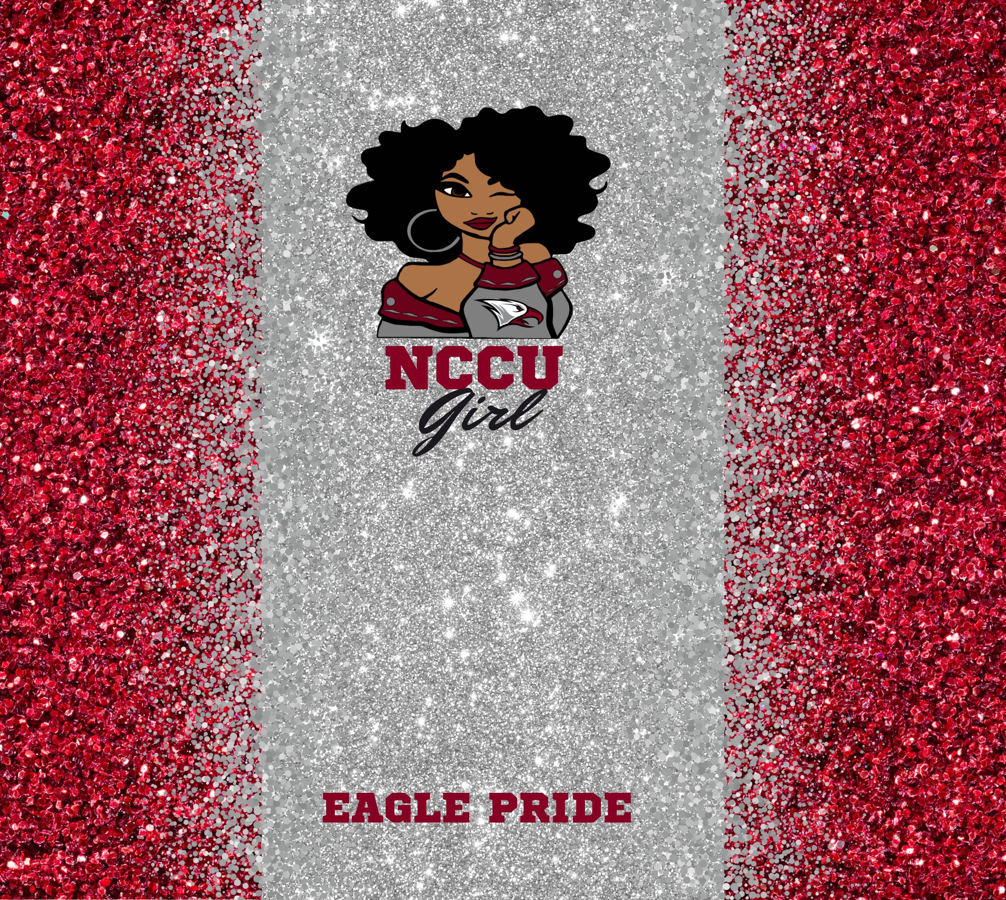 NCCU Girl Tumbler - Etsy