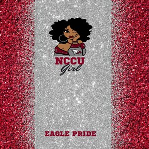 NCCU Eagle Sublimation Tumbler Png - Etsy