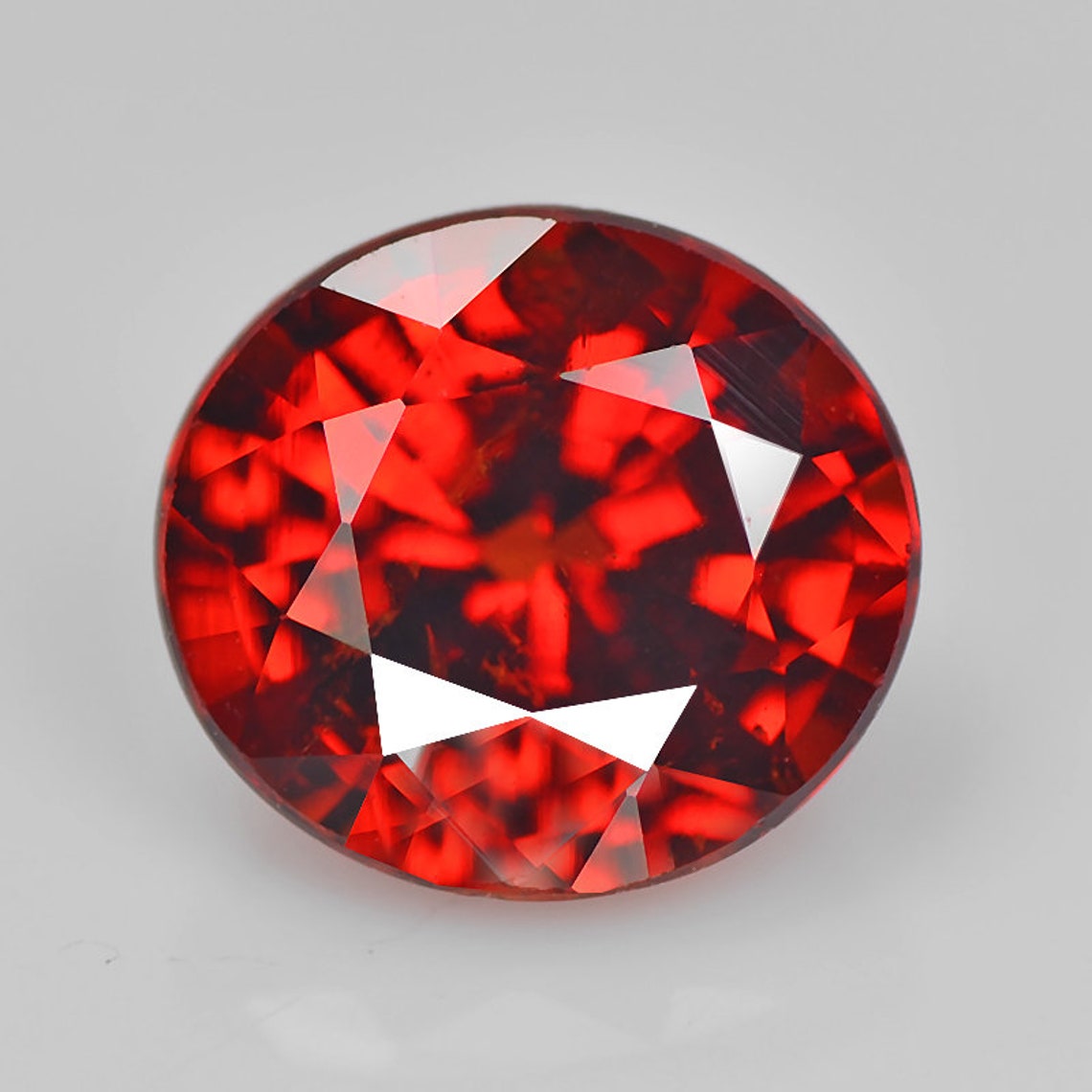 Mandarin Red Spessartite Garnet Natural Loose Gemstone | Etsy