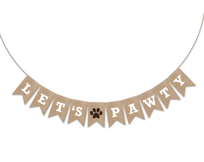 Let's Partea Banner Wedding Banner Friends Banner - Etsy