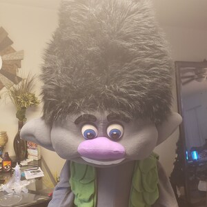 Branch From Trolls Mascot Costume Adult and Teen Brand New - Etsy