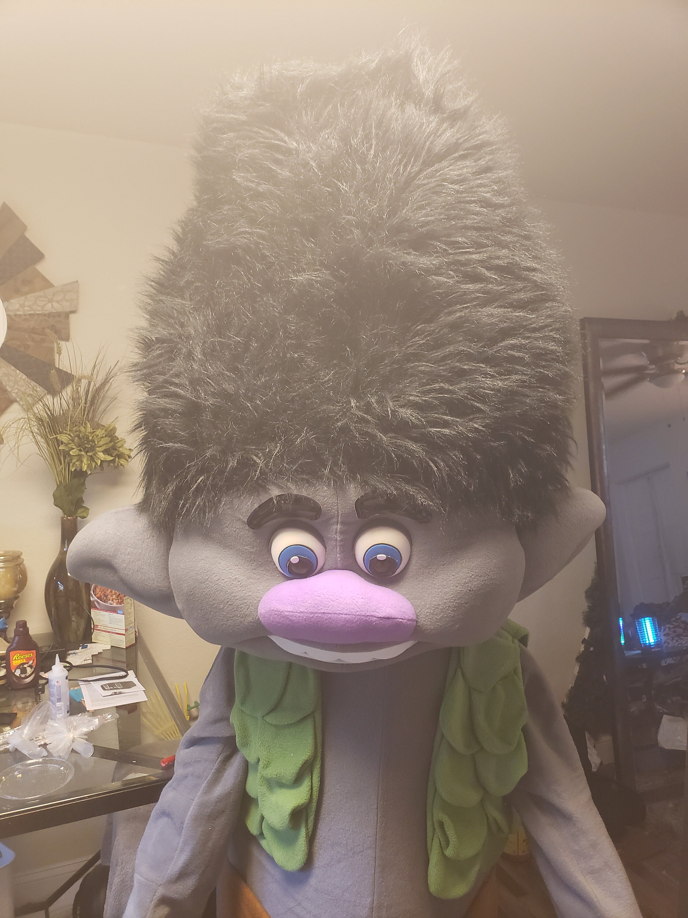 Branch From Trolls Mascot Costume Adult and Teen Brand New - Etsy