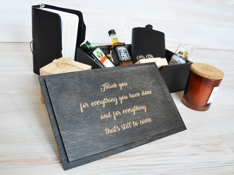 Personalized Wooden Memory Box: Husband Birthday Gift - Etsy