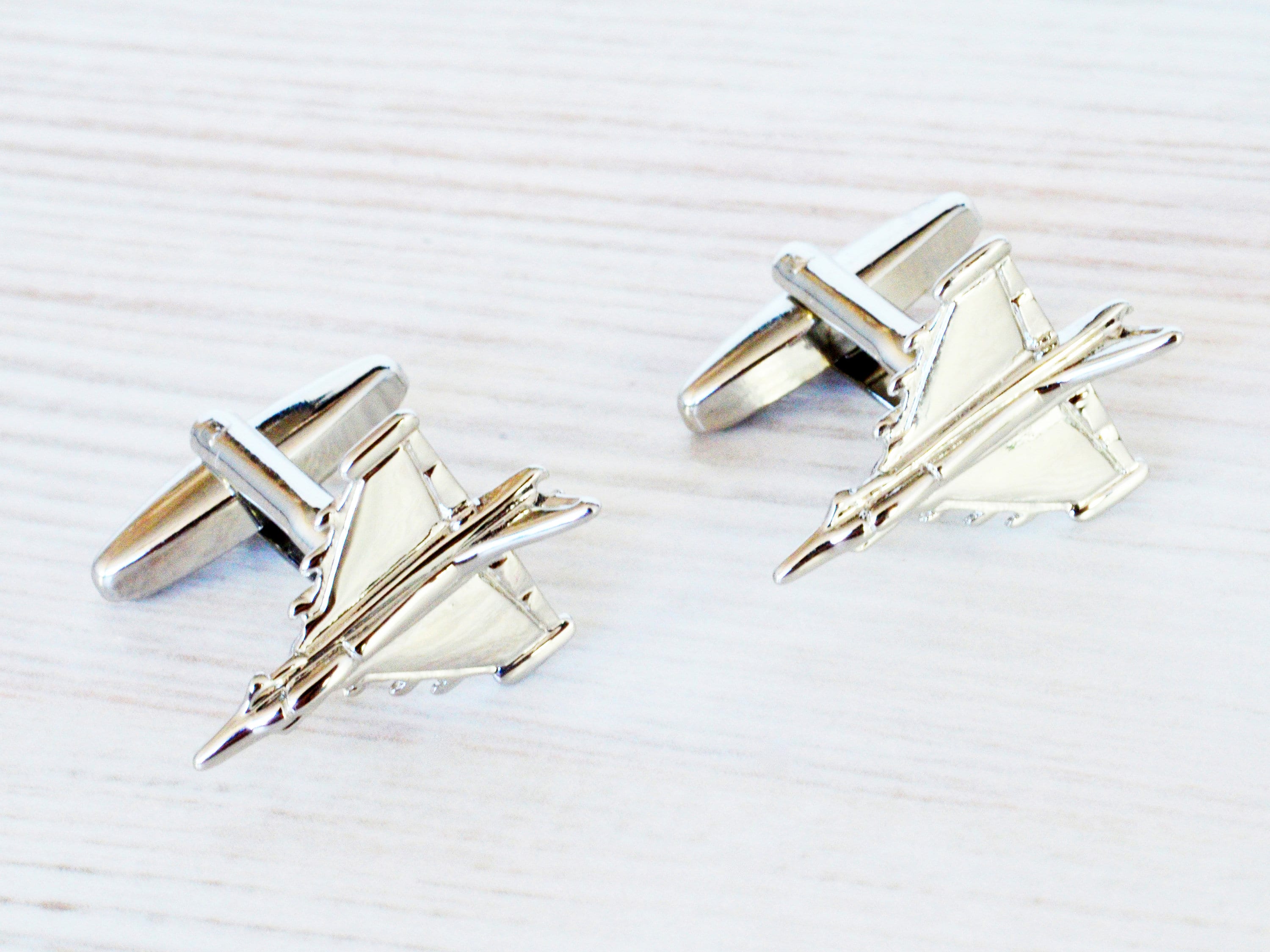Fighter Jet Plane Cufflinks as Pilot Gifts Aviation | Etsy