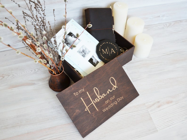 To My Husband on Our Wedding Box for Gift Memory Box for Men - Etsy