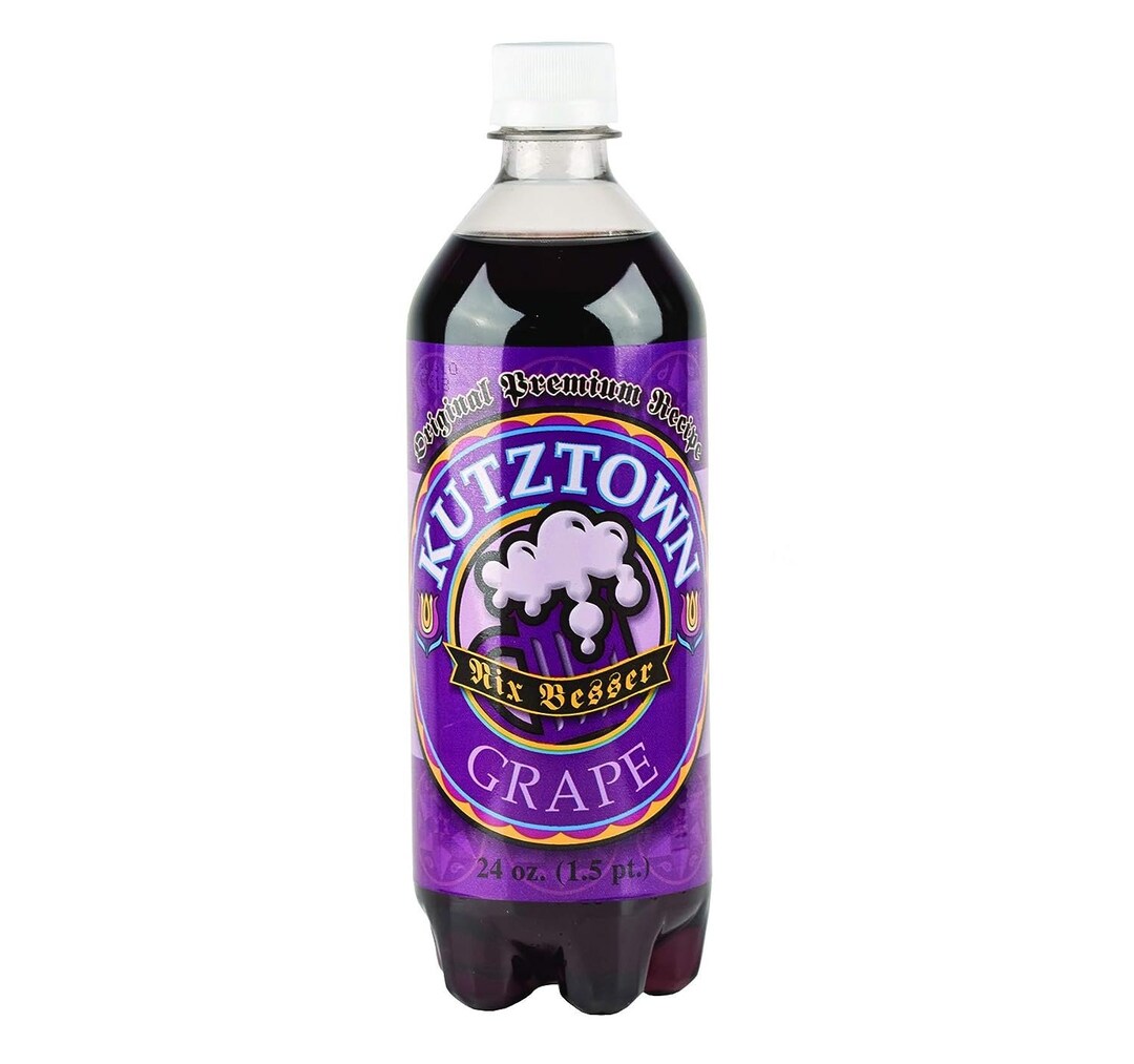 Amishtastes Kutztown Sodas Variety Box birch Beer, Black Cherry, Grape ...
