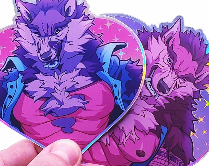 Werewolf Boyfriend Vinyl Sticker - Etsy