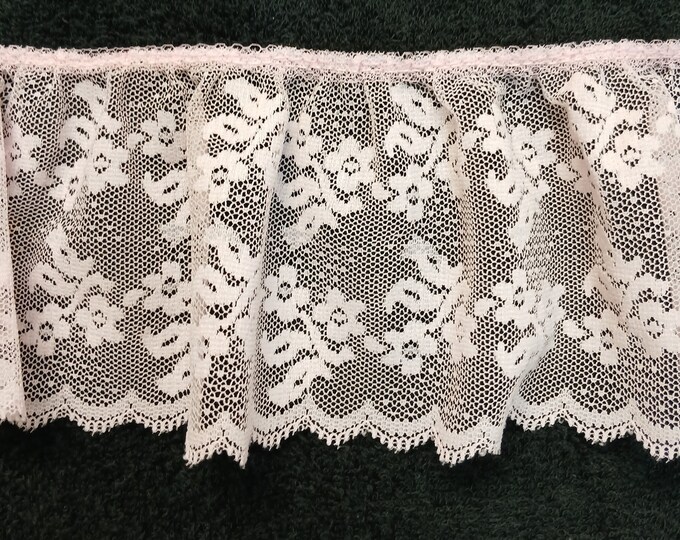 Light Pink 3 3/4 Inch Lace Trim - Etsy