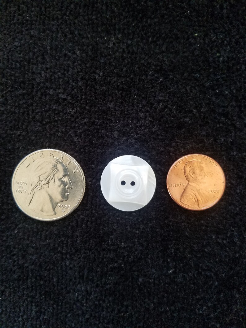 6 - 3/4 Inch Mother-of-pearl Carved Buttons, Mother of Pearl Buttons ...